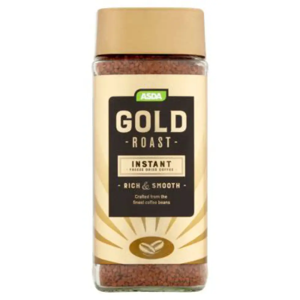 Asda Gold Roast Instant Freeze Dried Coffee 200g - welcome to food gallery