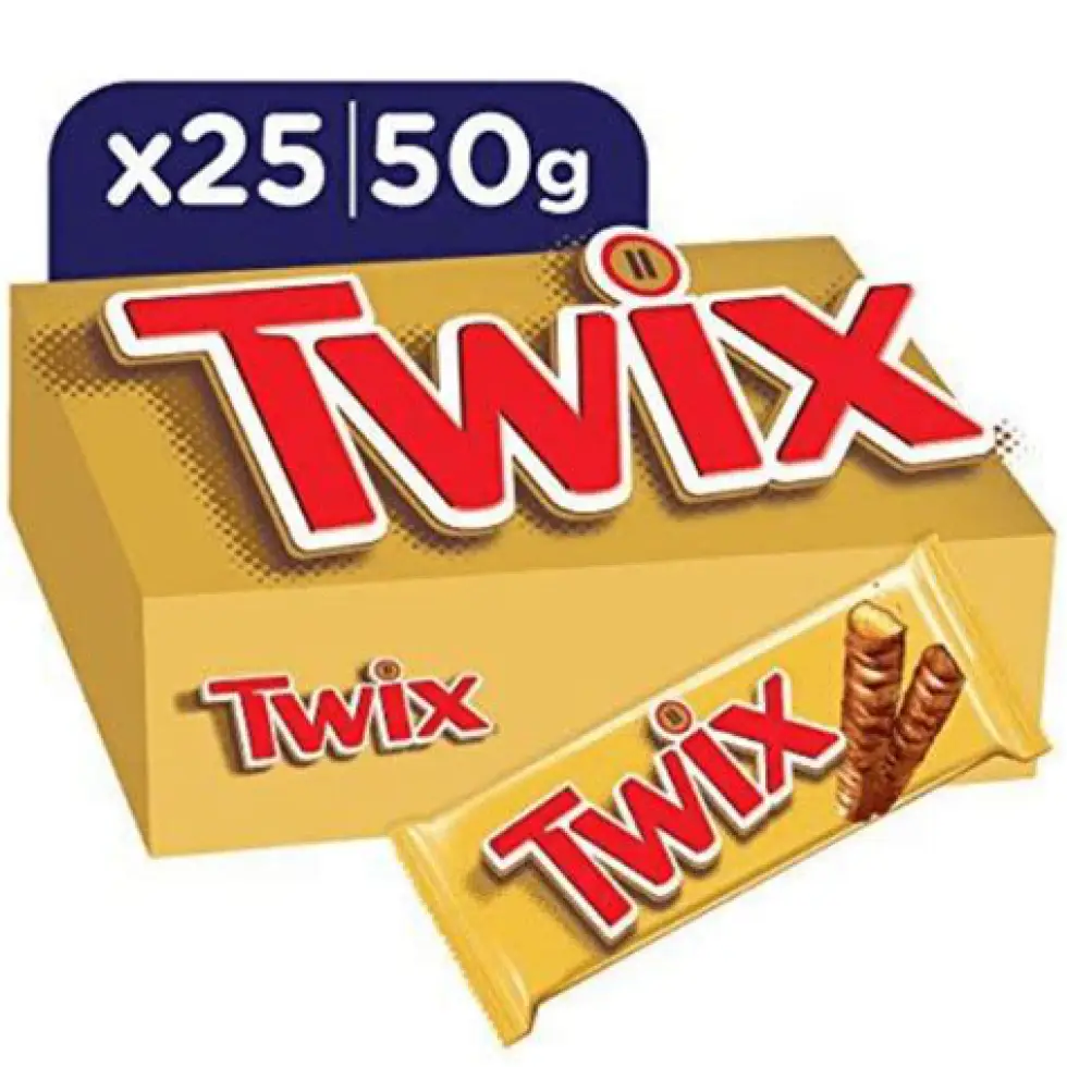 Twix Chocolate Bar 50G Full Box - welcome to food gallery