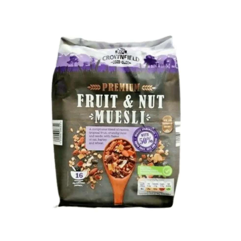 Crownfield Fruit and Nut Muesli 750g - welcome to food gallery