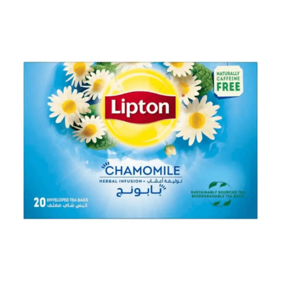 Lipton Chamomile Herbal Infusion 20 Teabags 20g - welcome to food gallery