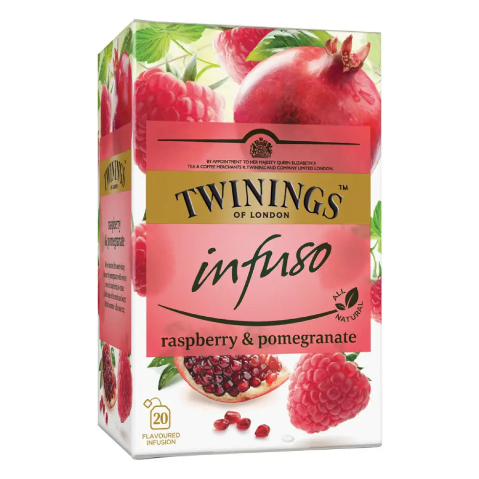 Twinings Infuso Raspberry and Pomegranate Tea 30g - welcome to food gallery