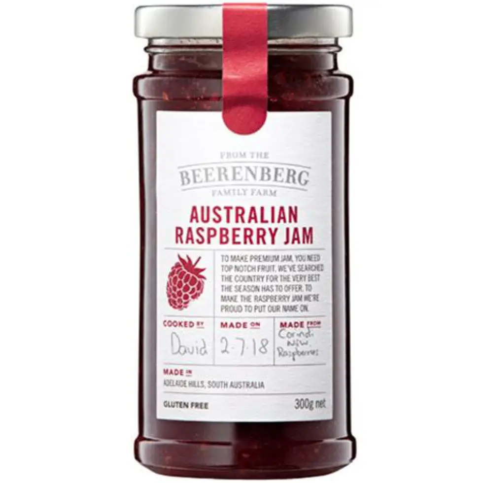 Beerenberg Australian Raspberry Jam 300g - welcome to food gallery