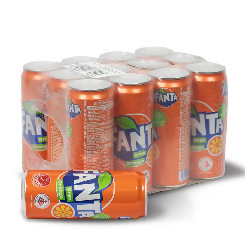 Fanta Orange Can 330ml 12pcs - welcome to food gallery