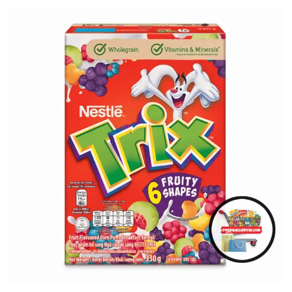 Nestle Trix Fruit Flavored Corn Puffs Cereal 330g - welcome to food gallery