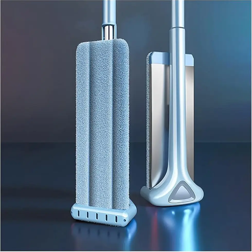 360° Automatic Rotating Squeeze Mop Magic Self-cleaning Flat Mop Lazy ...