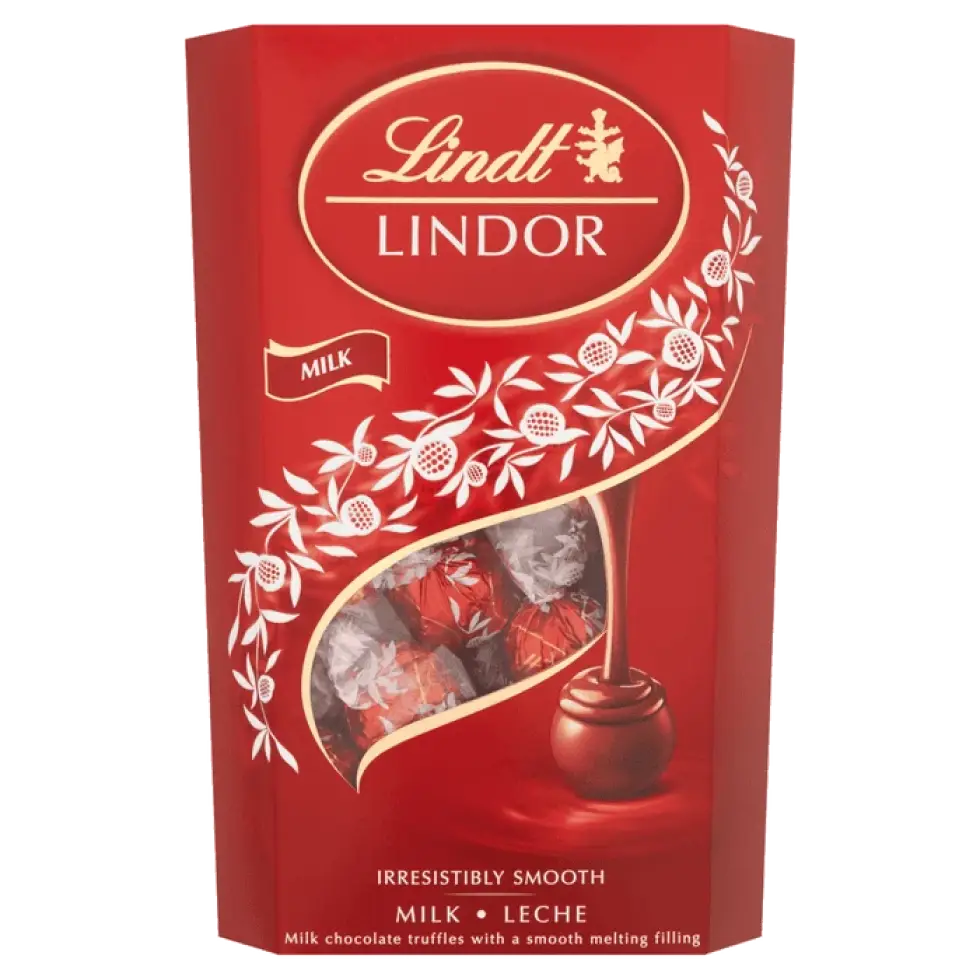 Lindt Lindor Milk 337g - TeddyBear BD