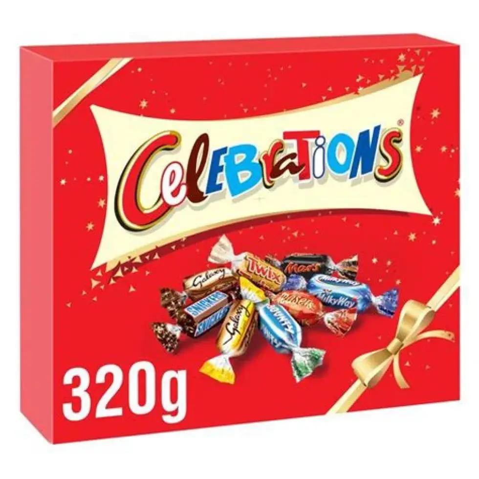 Celebration Chocolate Box 320g - TeddyBear BD