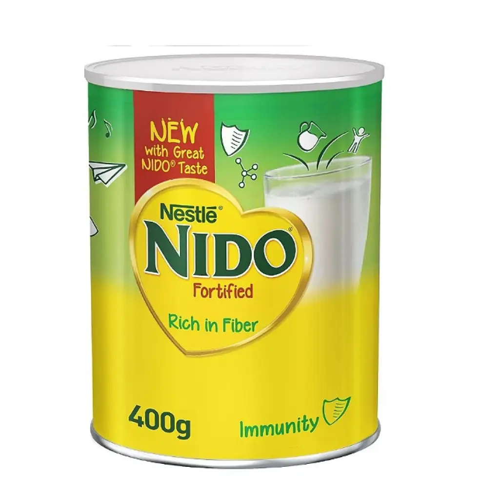 Nestle Nido Fortified Full Cream Milk Powder 400g - teddybearbd