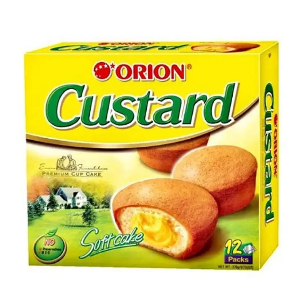 Orion Custard Soft Cake 276g - teddybearbd.com