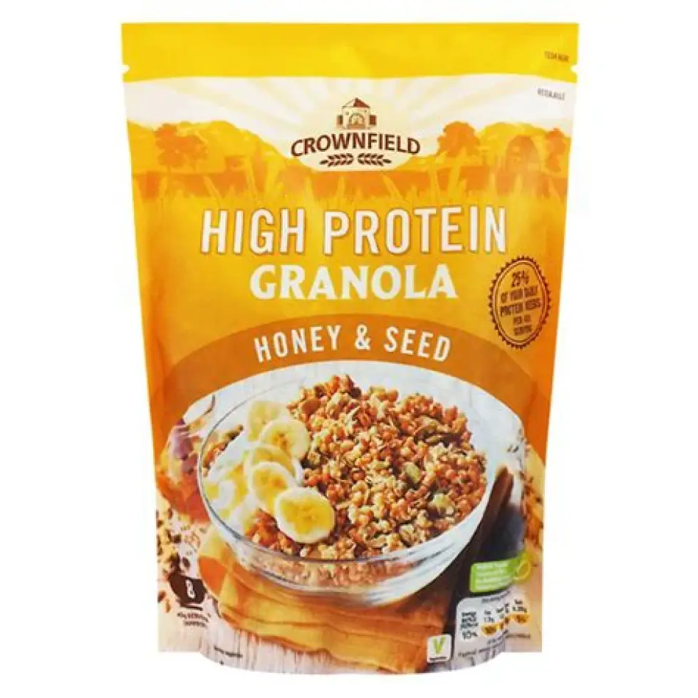 Crownfield High Protein Granola Honey and Seed 400g - teddybearbd