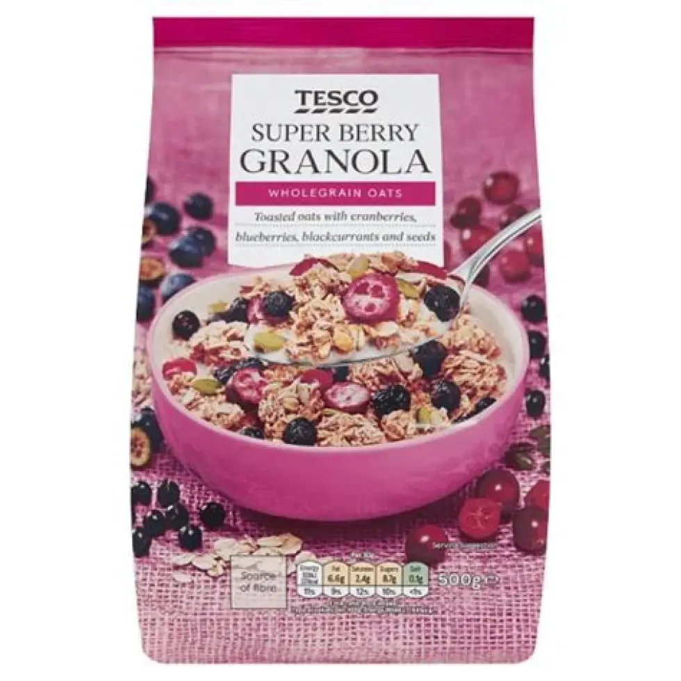Tesco Super berry Granola 500g - teddybearbd.com