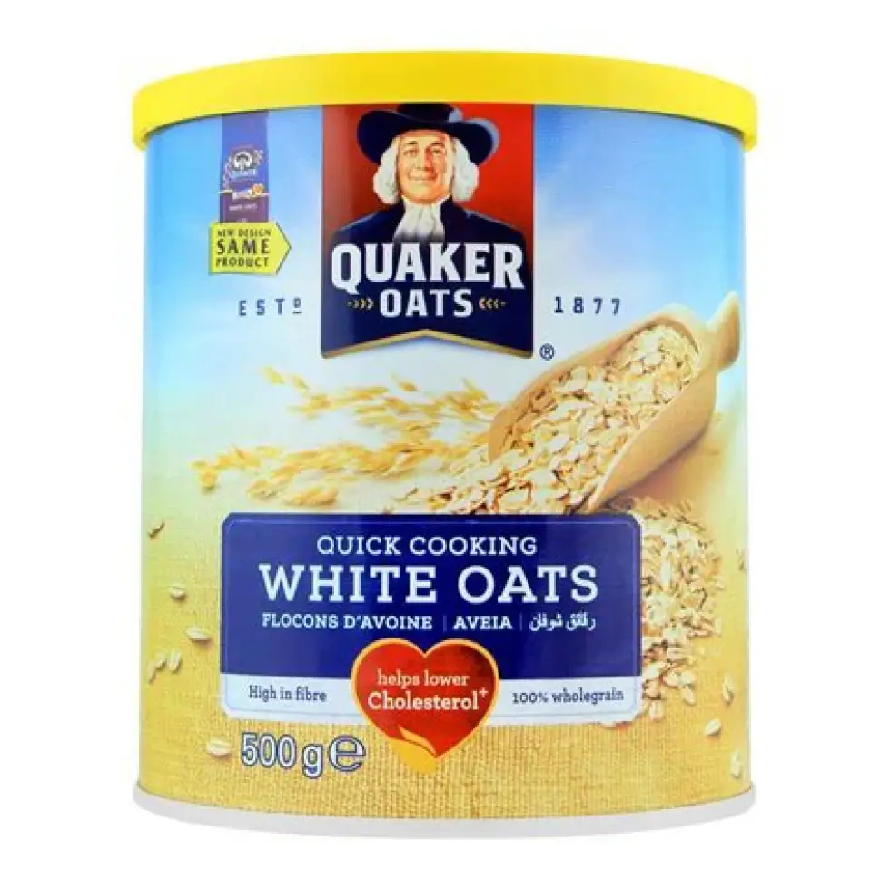 Quaker Quick Cooking White Oats 500g - teddybearbd.com