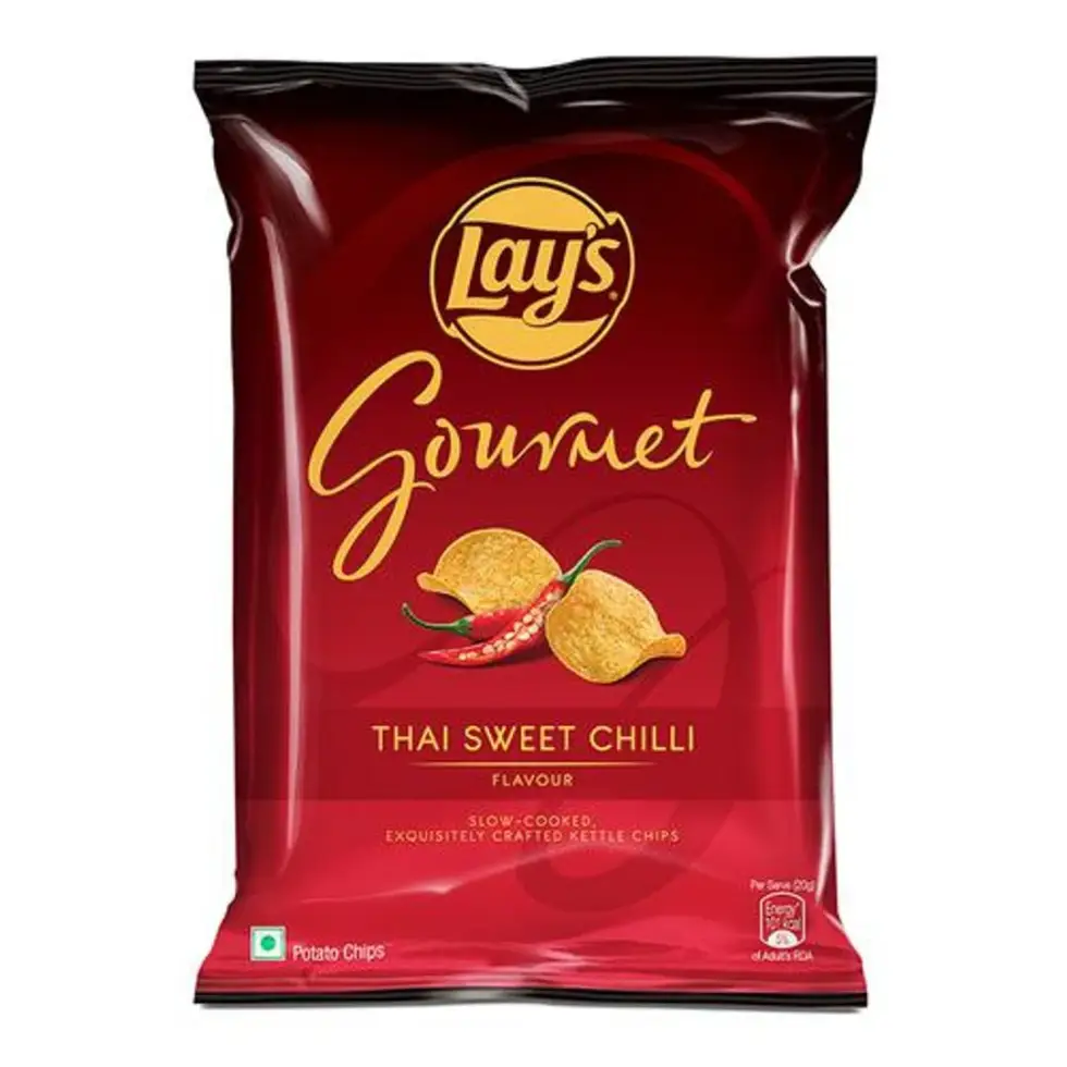 Lays Gourmet Potato Chips Thai Sweet Chilli 40g - TeddyBear BD