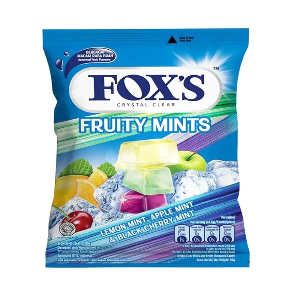 Foxs Fruity Mints 90g - TeddyBear BD