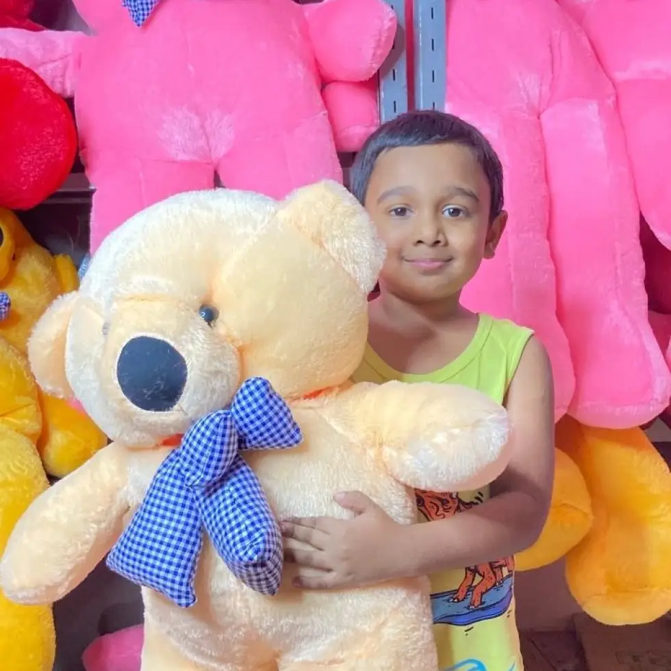 Very Small Teddy Bear-Teddy Bear in Bangladesh- 2.5 Feet - teddybearbd.com